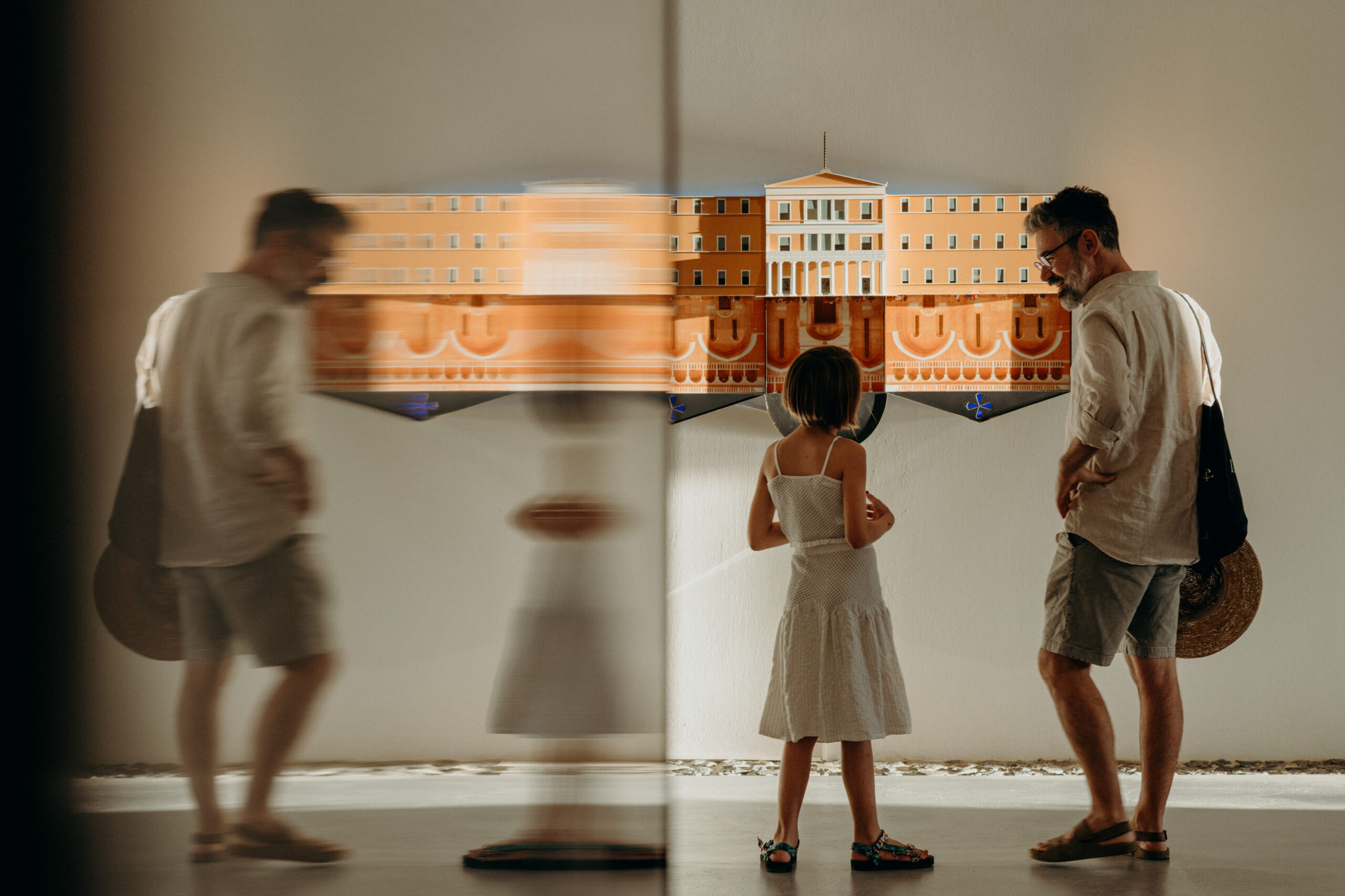 ART tour - MATI Santorini - art exhibition guided tour